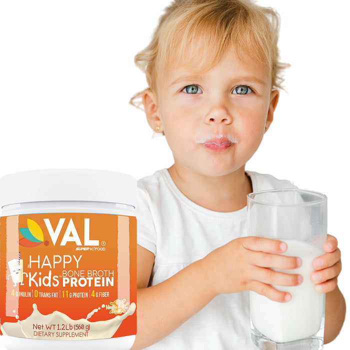 VAL Happy Kids VAL Bone Broth Powder Protein and Collagen Powerhouse ...