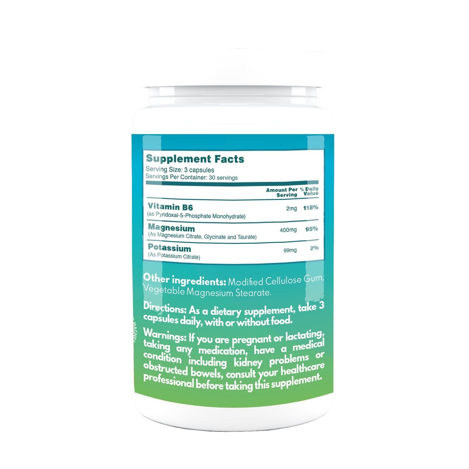 VAL Triple Magnesium Complex 400mg - Muscle Relaxation, Sleep, Support ...
